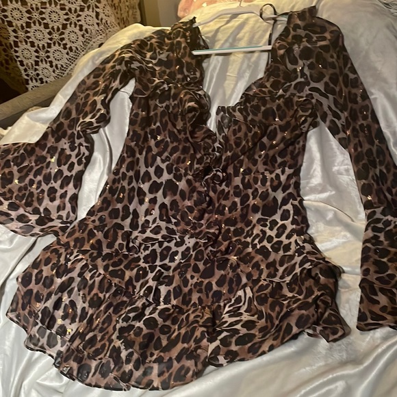Fashion Nova | Dresses | Animal Print Mini Dress | Poshmark